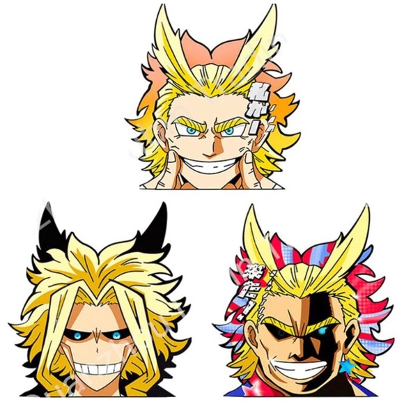 Art | My Hero Academia All Might Decal 1 | Poshmark